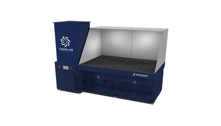 Defender Downdraft Tables | Clean Air Industries